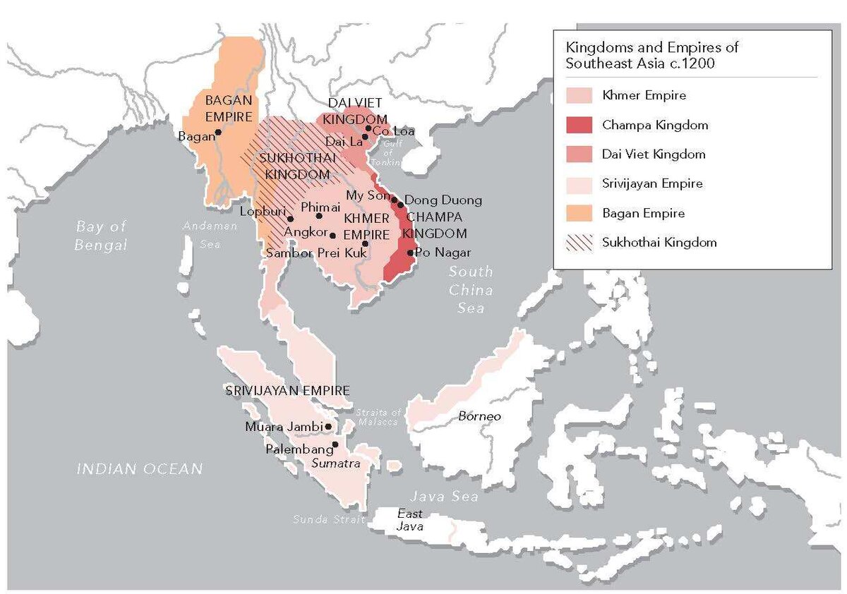 Khmer Empire and Southeast Asia, 800-1450 - Angkor Database