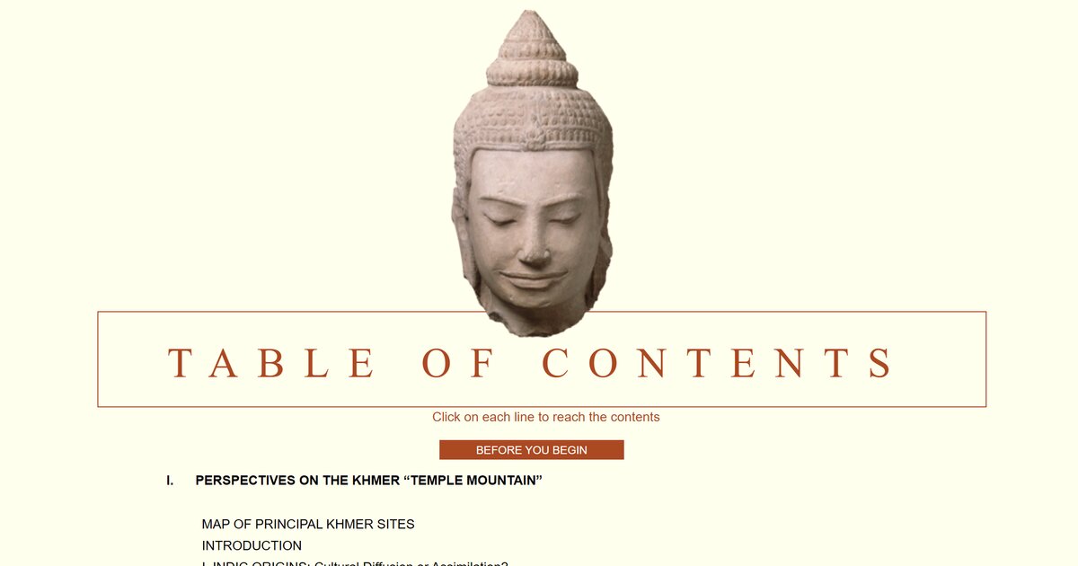 TempleMountains - Angkor Database