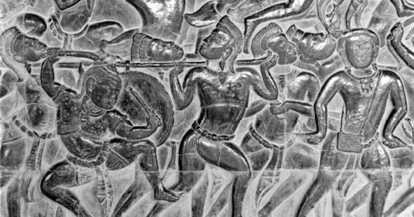 The Iconography of Music on the Reliefs of Angkor Wat - Angkor Database