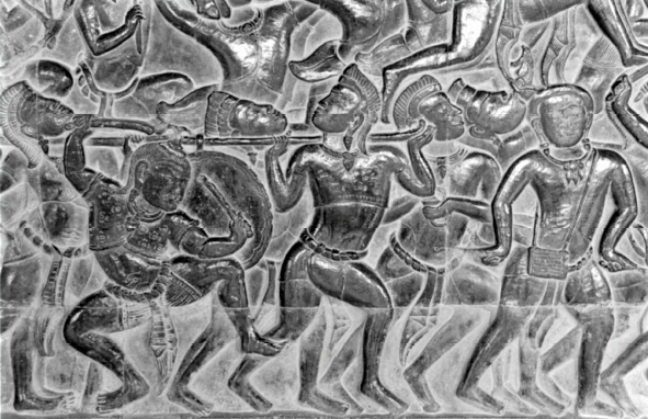 The Iconography of Music on the Reliefs of Angkor Wat - Angkor Database